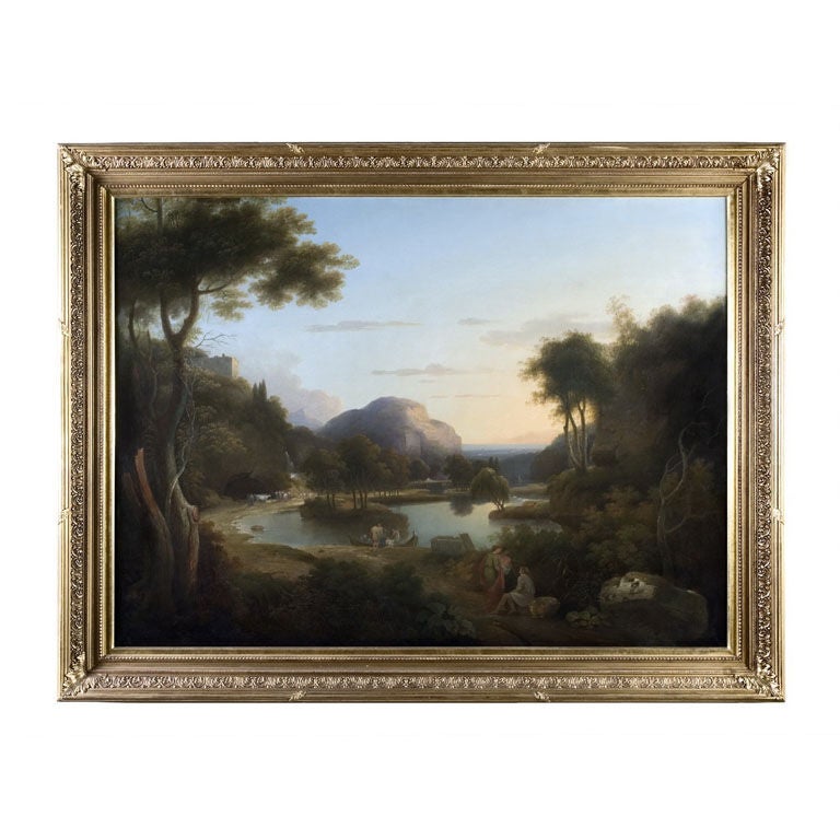 A Classical Landscape by Samuel James Ainsley For Sale at 1stDibs