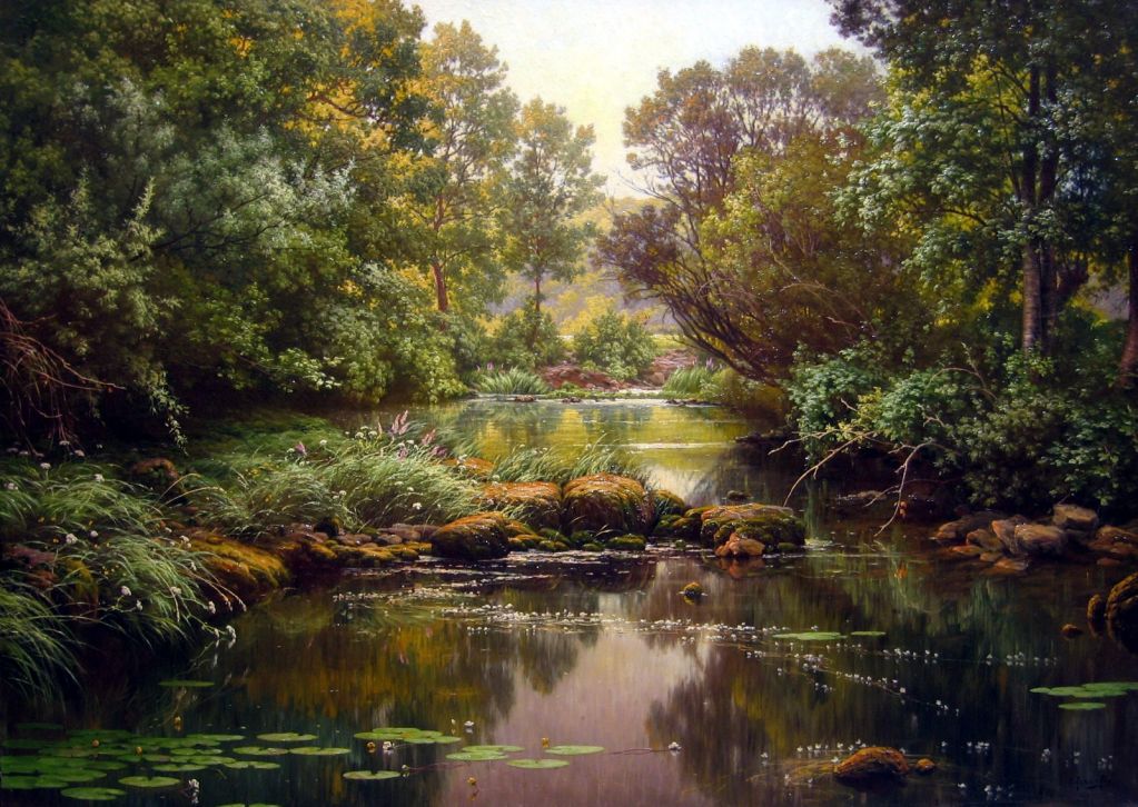 A View of the Eure by René Charles Edmond His at 1stDibs | rene charles ...