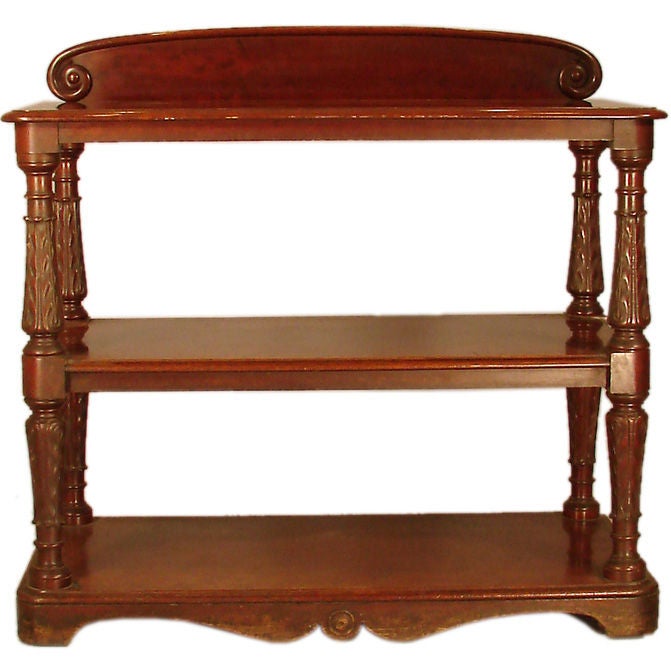 Mahogany Trolly or Server by Johnstone and Jeanes For Sale at 1stDibs
