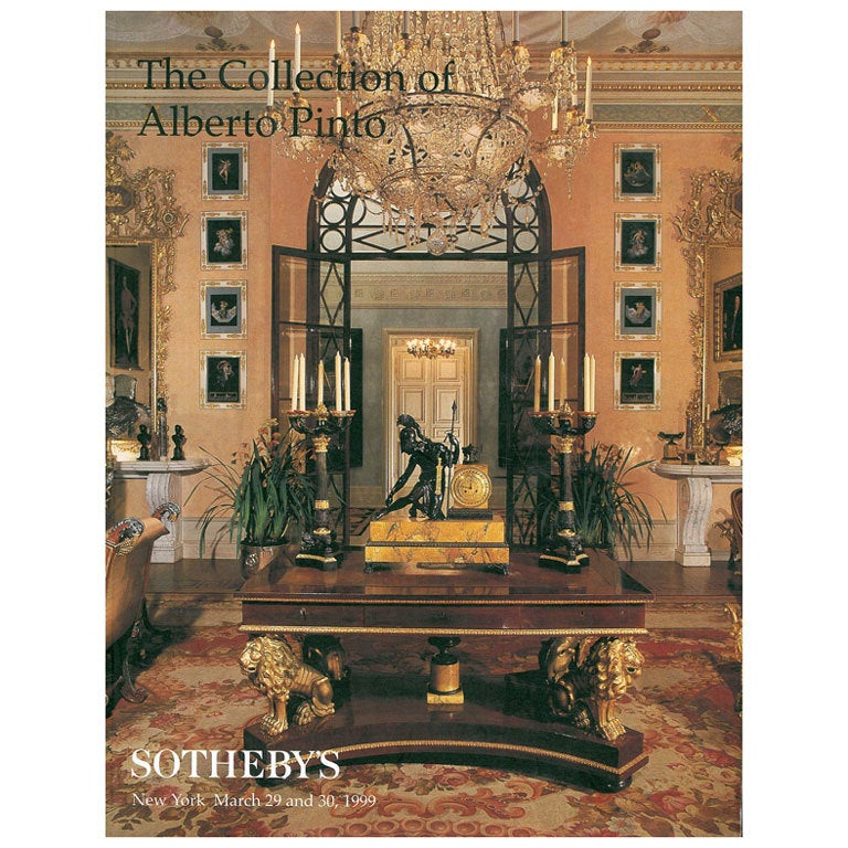 The Collection of Alberto Pinto - Sale Catalogue. at 1stDibs