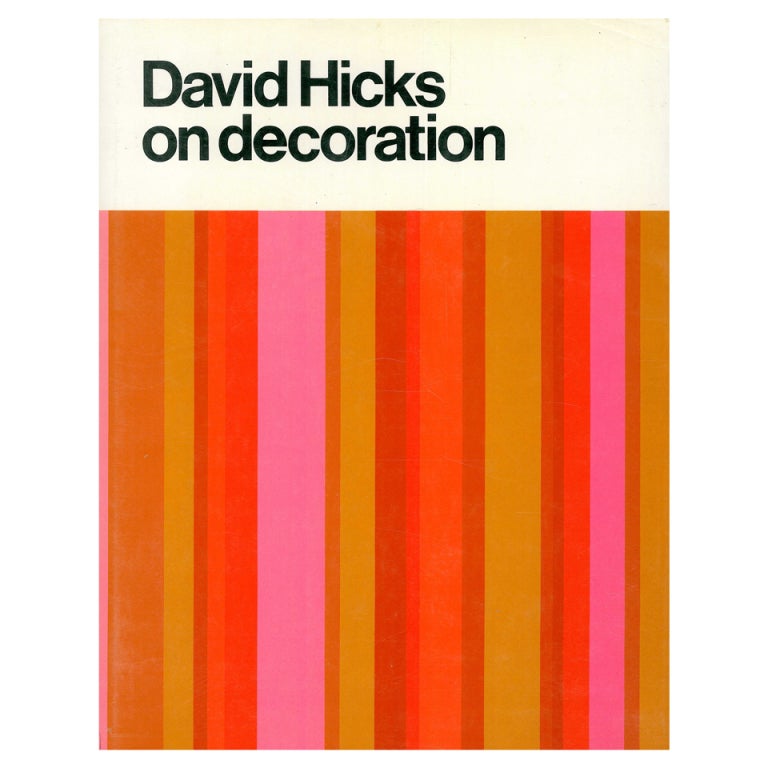 Set Of 5 David Hicks Books (all Are 1st Editions) at 1stDibs