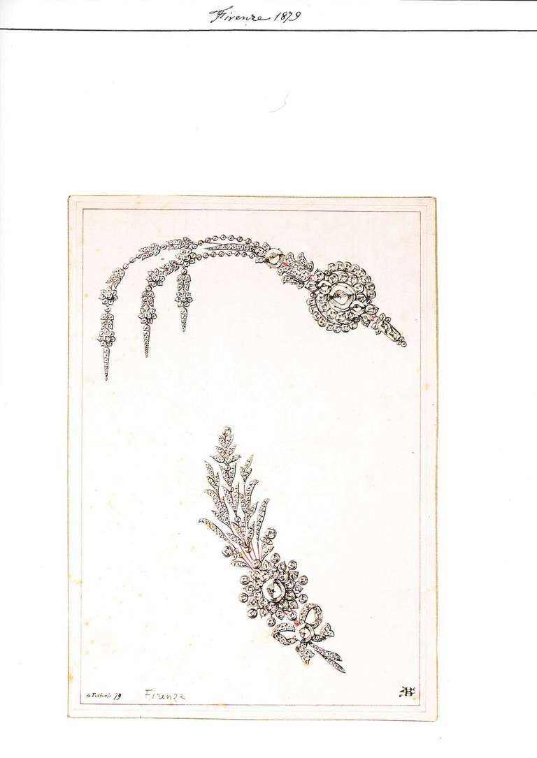 Camillo Bertuzzi 1819-1894 (Jewellery Designer) at 1stDibs