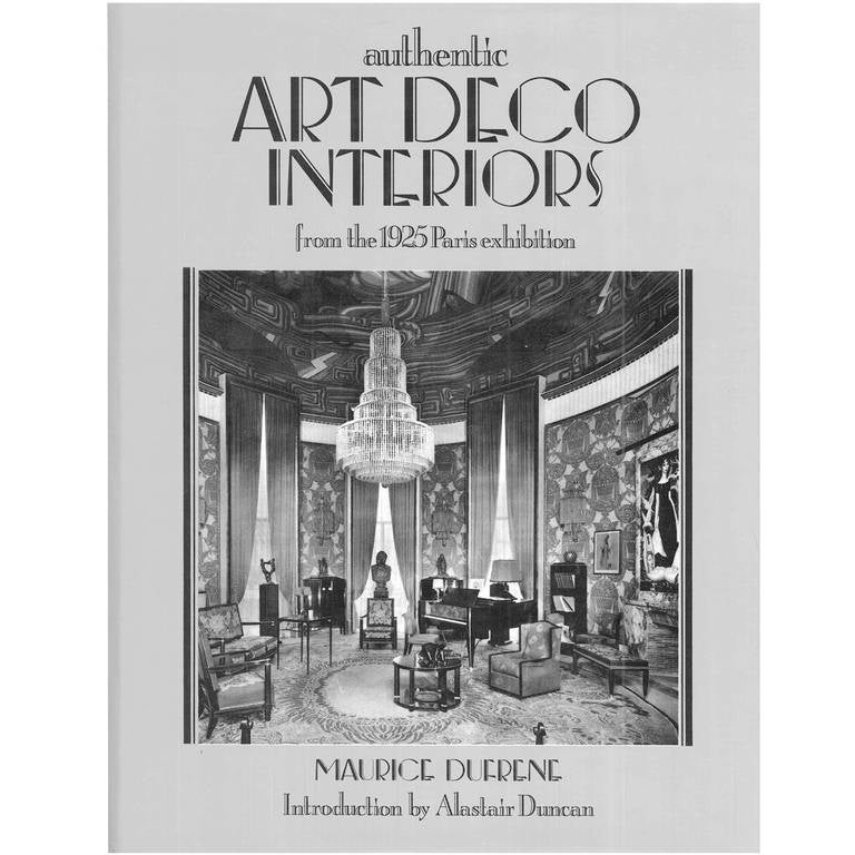 "Authentic Art Deco Interiors," from the 1925 Paris Exhibition at 1stdibs