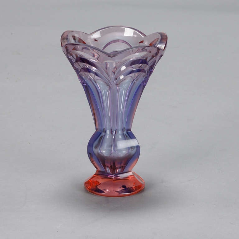 Art Deco Alexandrite Glass Vase For Sale at 1stDibs | alexandrite vase