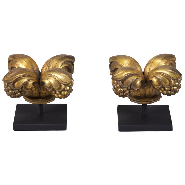 Bronze Capital on Custom Stand at 1stDibs