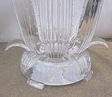 Lucite Cactus Flower Table at 1stdibs