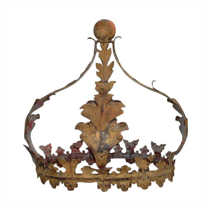 AN ITALIAN FER FORGE CORONA at 1stDibs