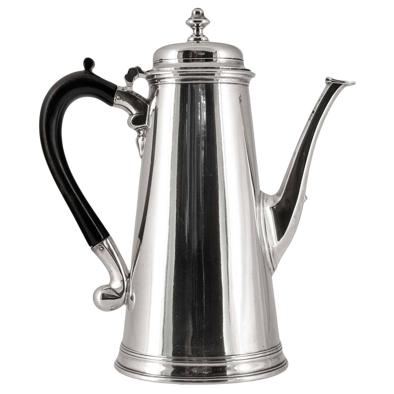 18th Century Georgian Silver Coffee Pot at 1stDibs