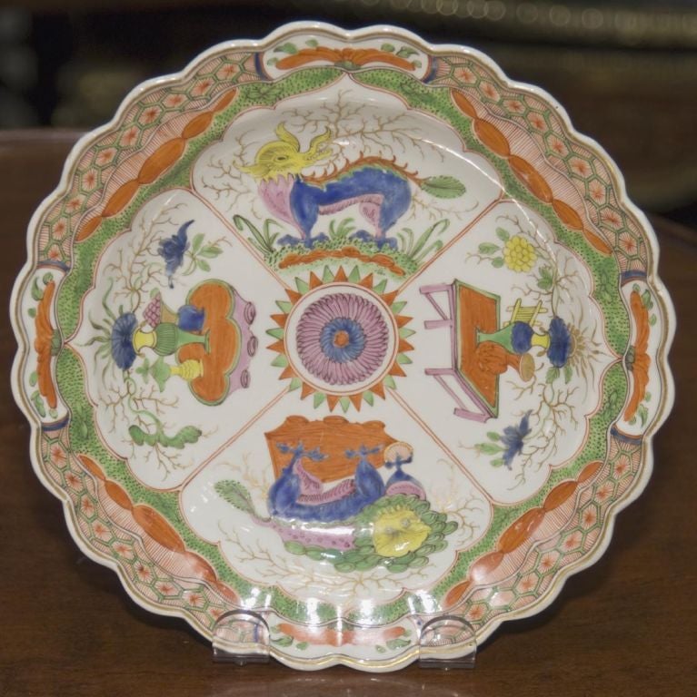 Worcester plate at 1stDibs