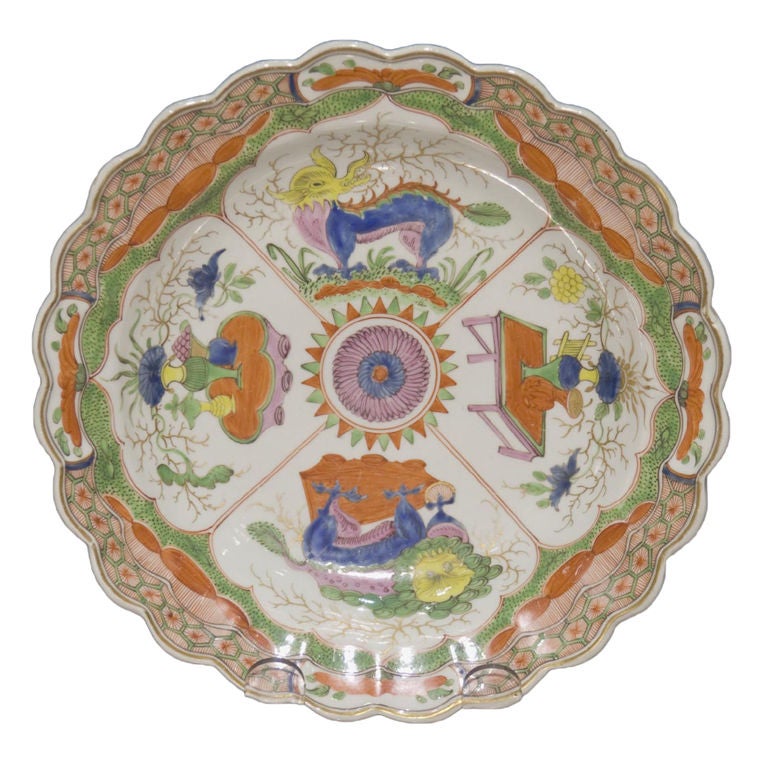 Worcester plate at 1stDibs