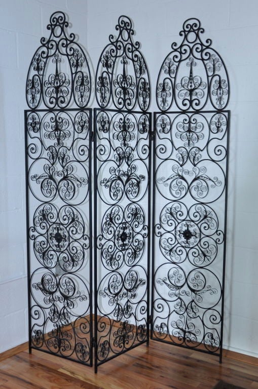 Decorative Folding Screen at 1stDibs