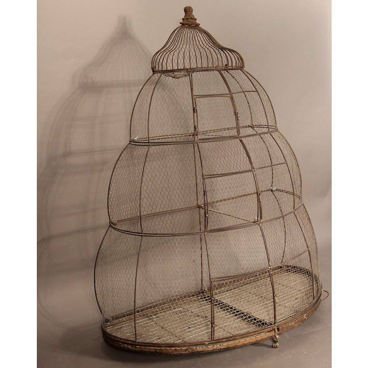 Exceptional Vintage Bird Aviary at 1stDibs