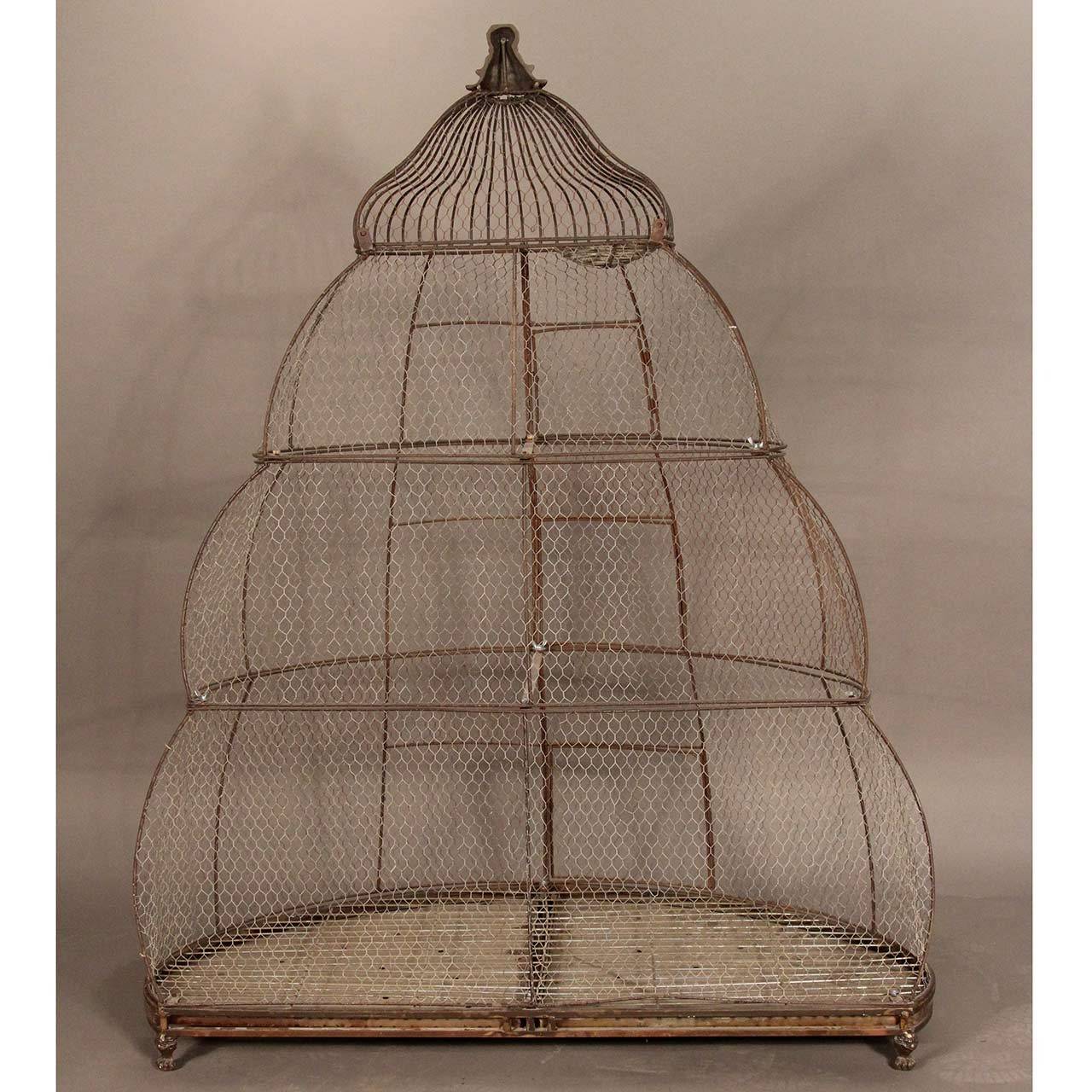 Exceptional Vintage Bird Aviary at 1stDibs
