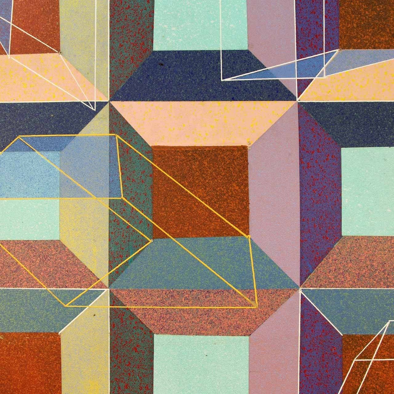 Tony Robbin Acrylic on Canvas Backed on Board For Sale at 1stDibs