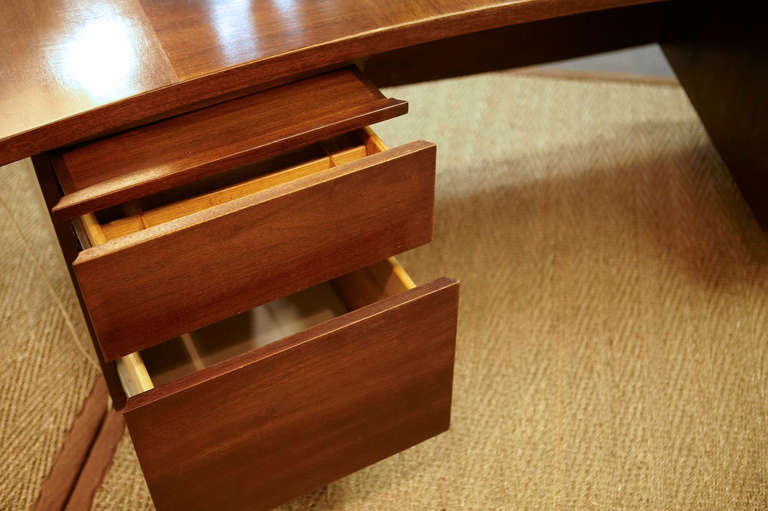 Semicircular Executive Desk at 1stDibs | semicircular desk, semi ...