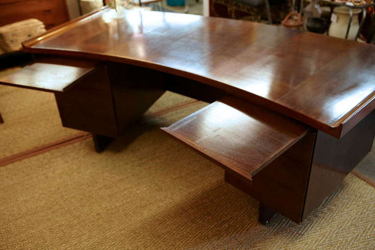 Semicircular Executive Desk at 1stDibs | semicircular desk, semi ...
