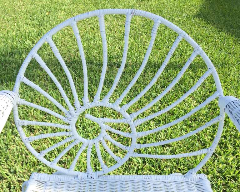 Snail Form Wicker Chair For Sale at 1stDibs | wicker snail