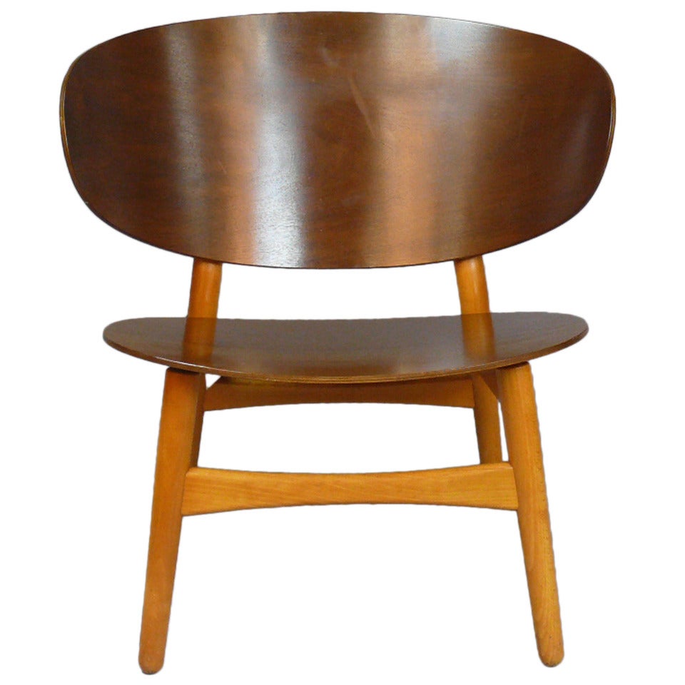 Hans Wegner Shell Chair for Fritz Hansen For Sale at 1stDibs