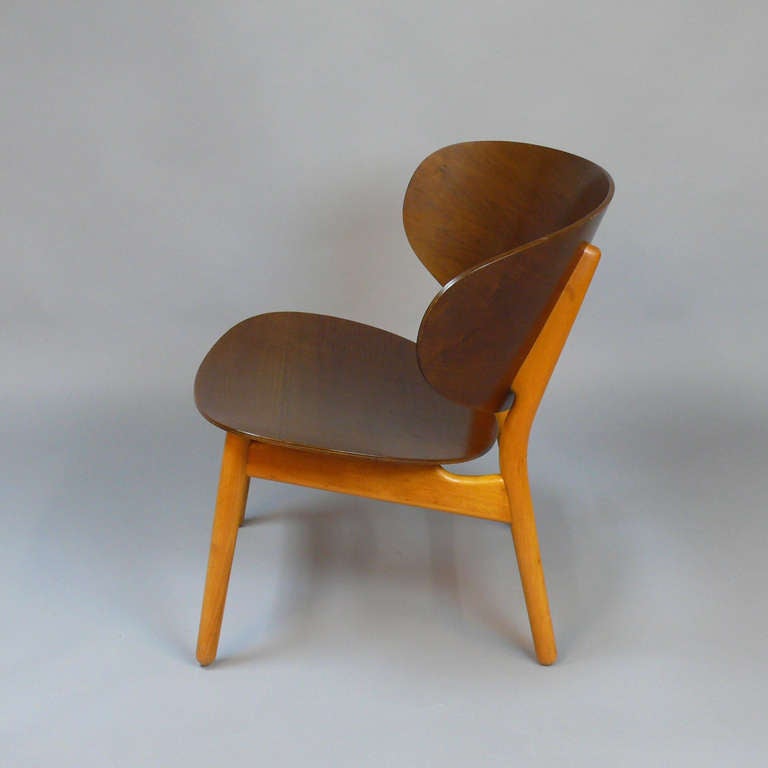 Hans Wegner Shell Chair for Fritz Hansen For Sale at 1stDibs