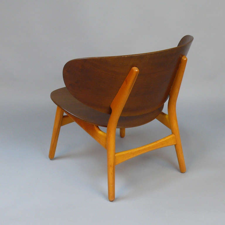 Hans Wegner Shell Chair for Fritz Hansen For Sale at 1stDibs