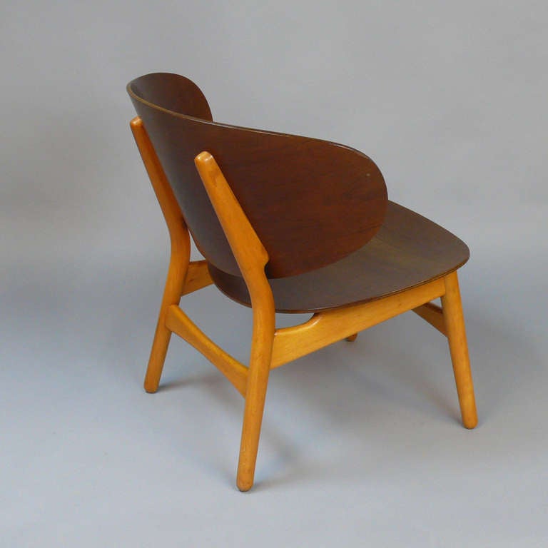 Hans Wegner Shell Chair for Fritz Hansen For Sale at 1stDibs