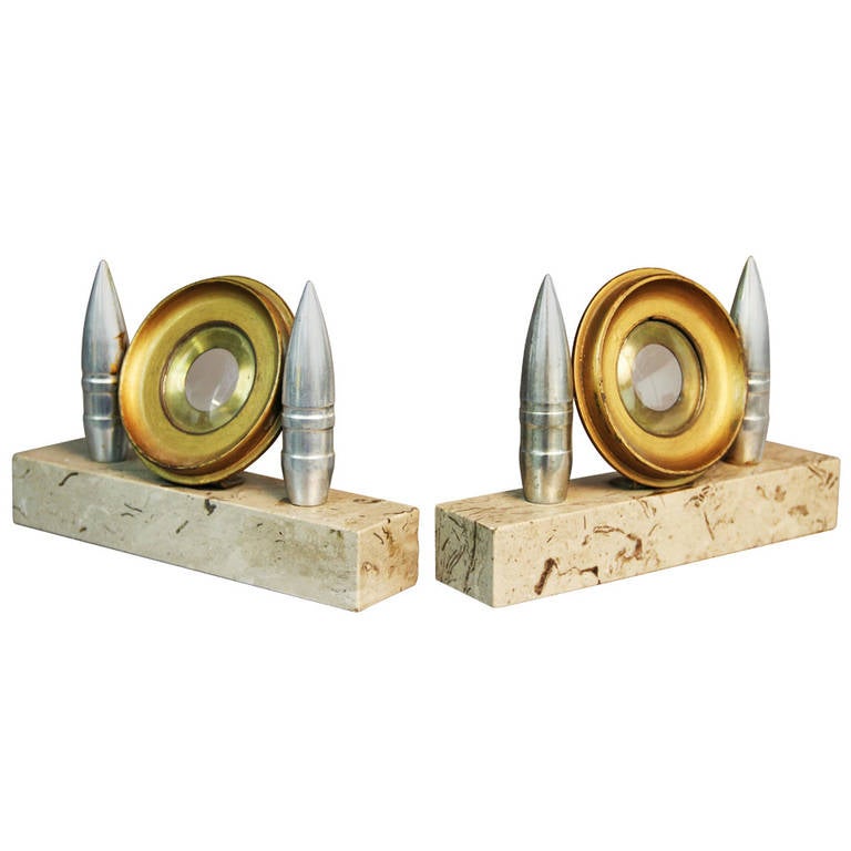 WWI Trench Art Picture Frames/Bookends at 1stDibs