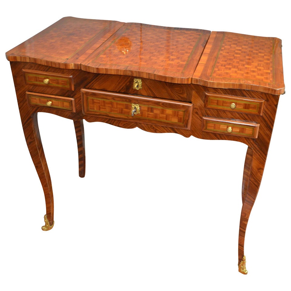 19thC French coiffeuse (ladies dressing table) For Sale at 1stDibs