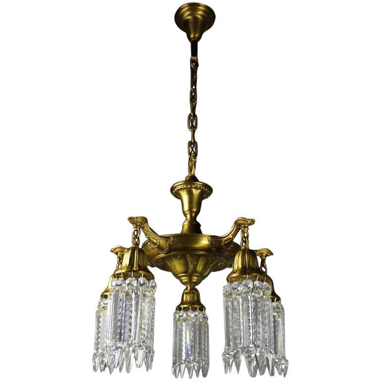 Original Gilt Finish Fixture For Sale at 1stDibs