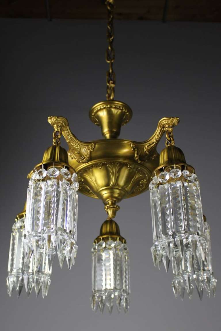 Original Gilt Finish Fixture For Sale at 1stDibs