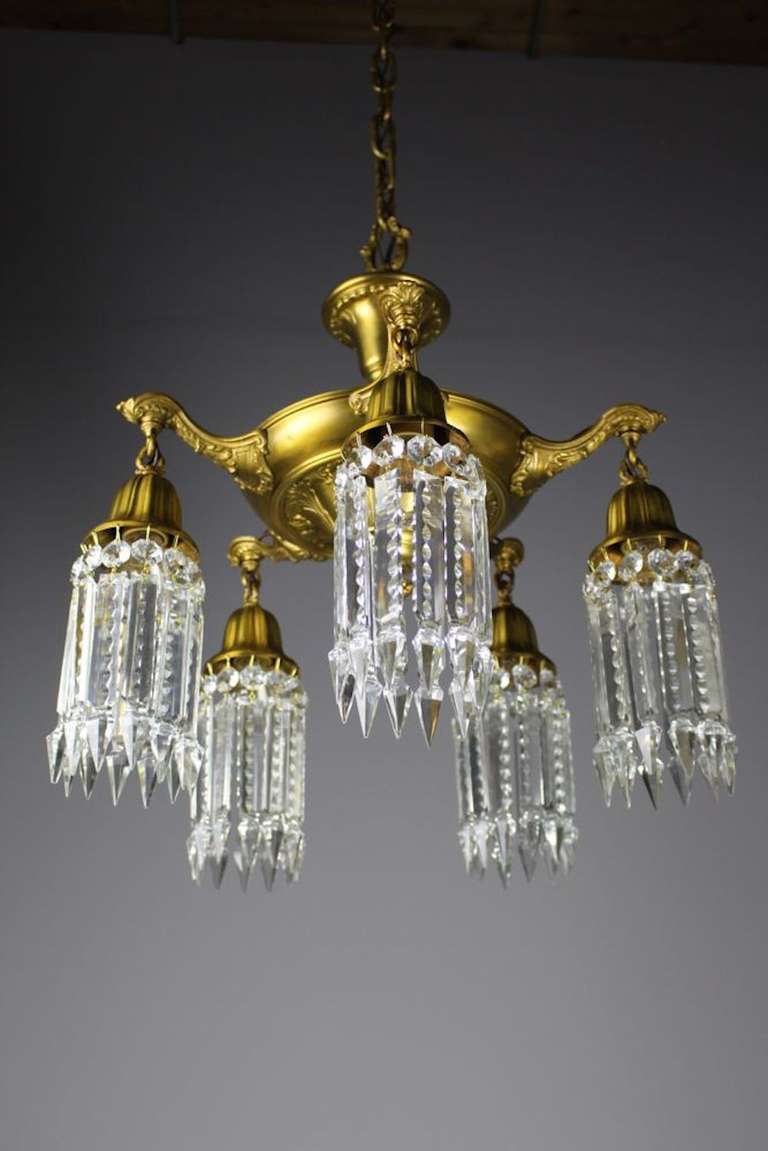 Original Gilt Finish Fixture For Sale at 1stDibs