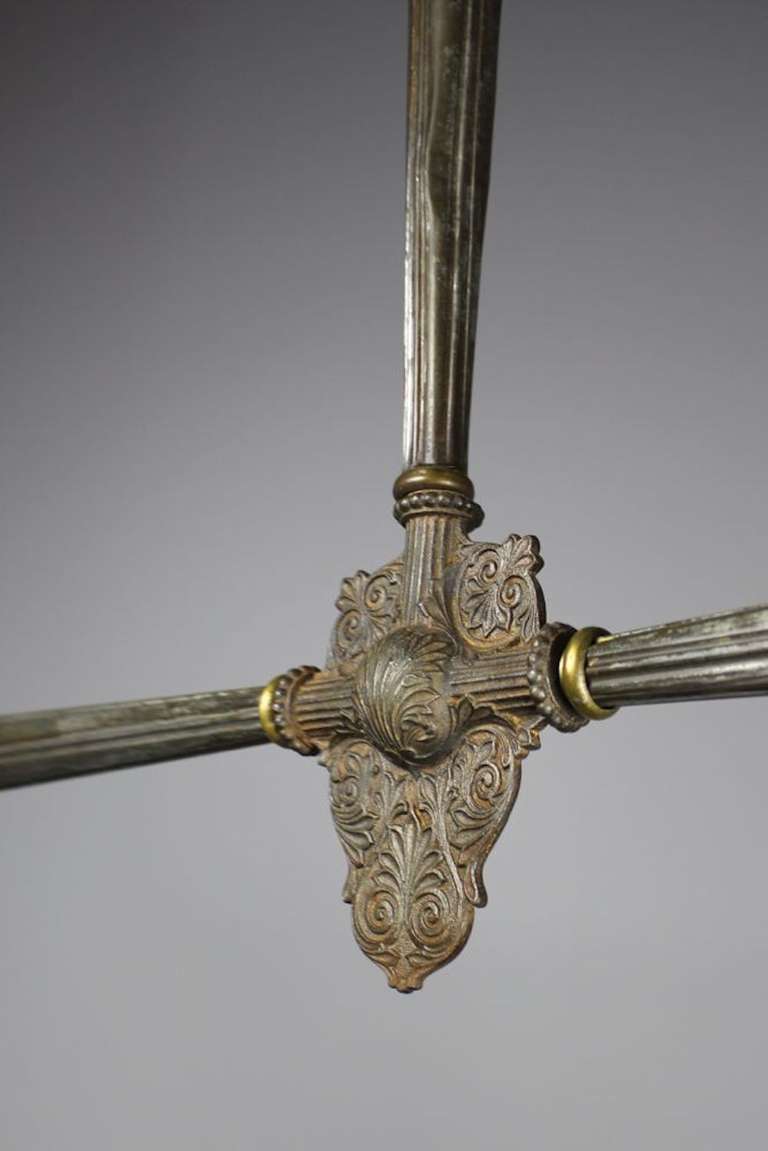 Industrial Commercial Gas Fixture (2-Light) at 1stDibs