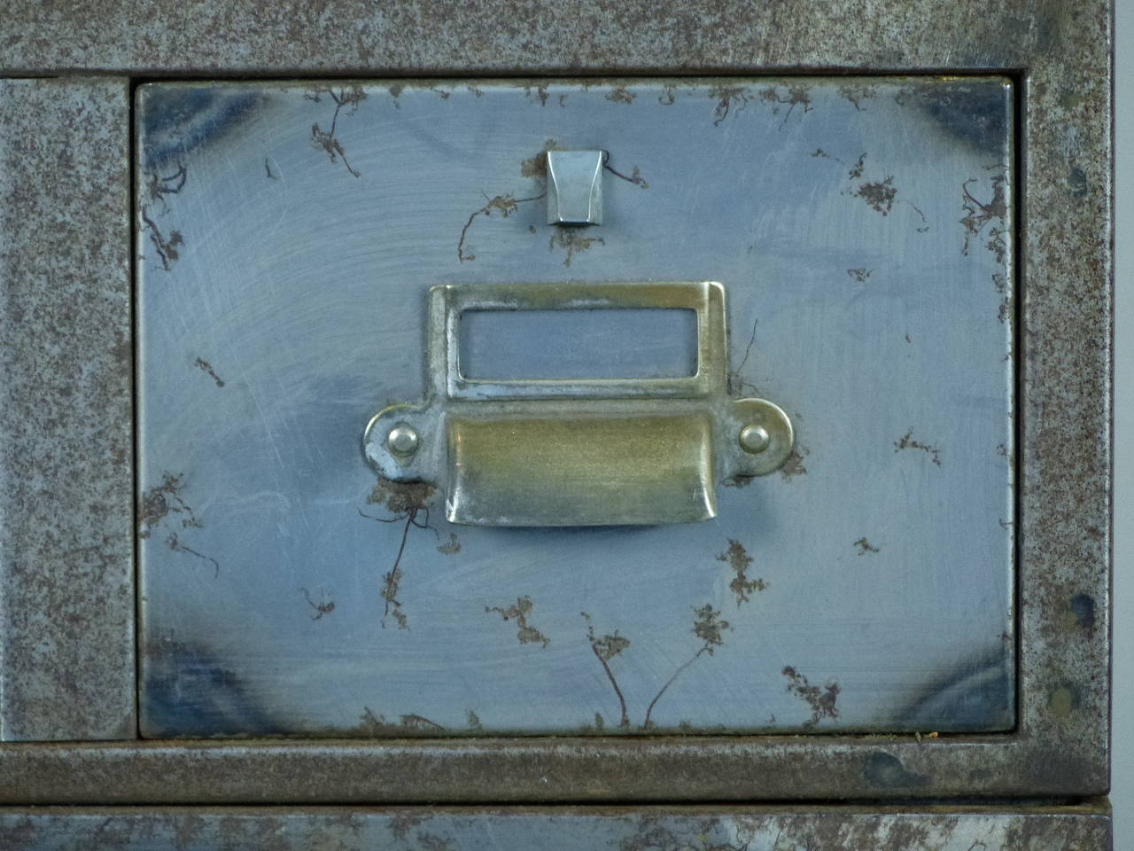 Metal sorting drawer unit at 1stDibs