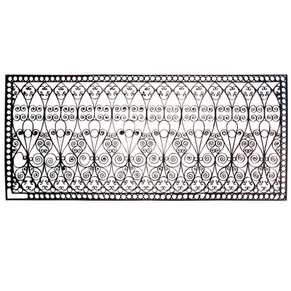 Iron Panel at 1stDibs