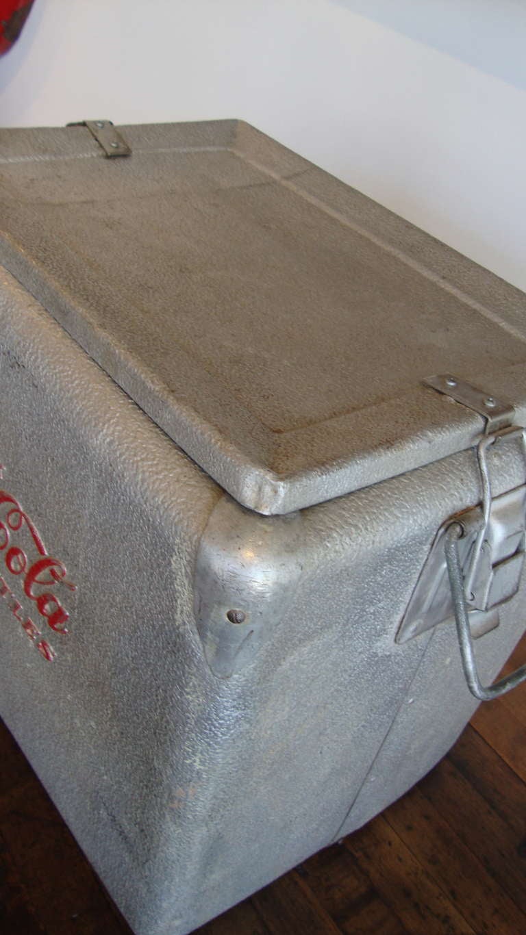 Aluminum Coke Cooler at 1stDibs