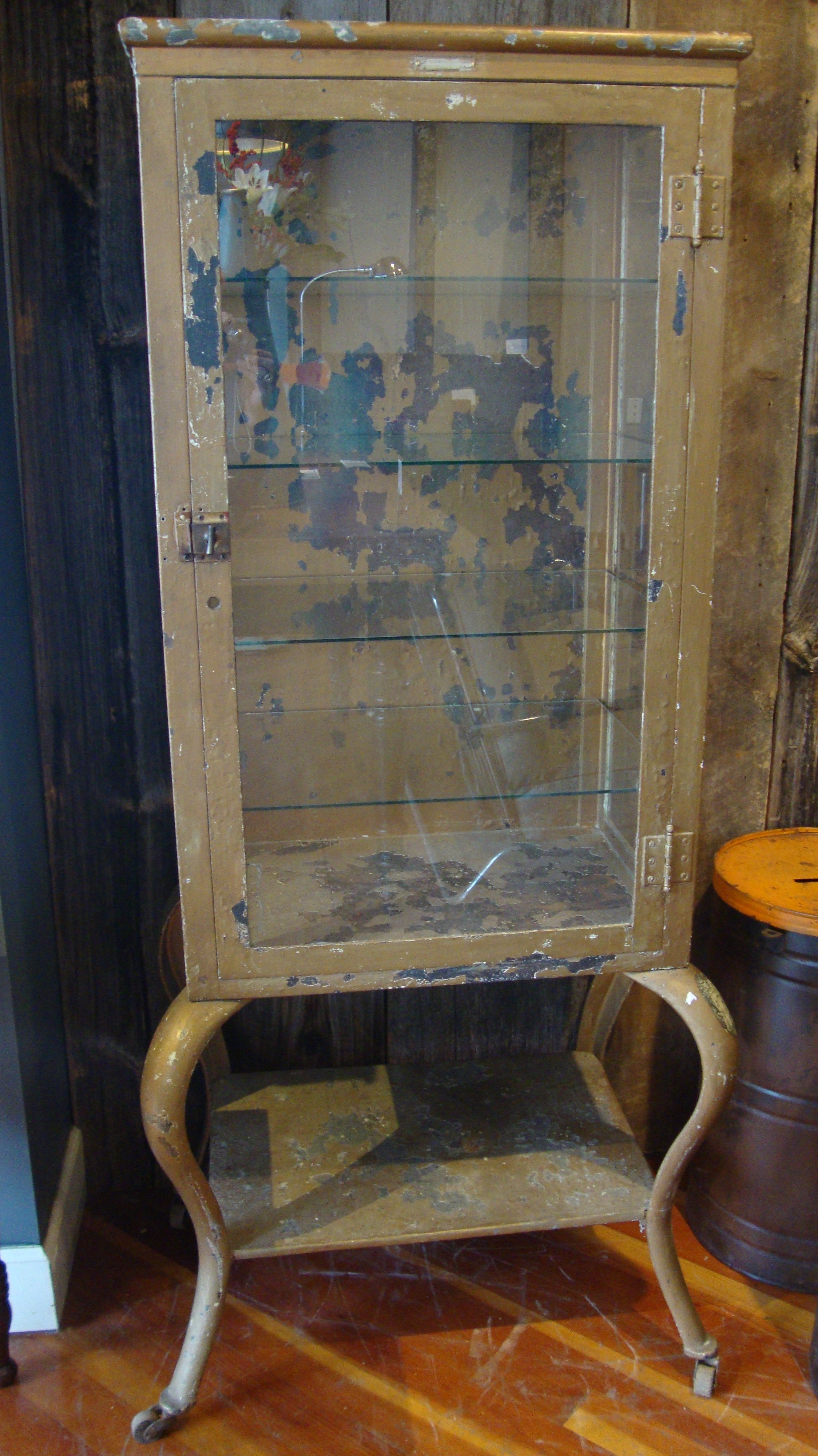 Painted Medical Cabinet at 1stDibs