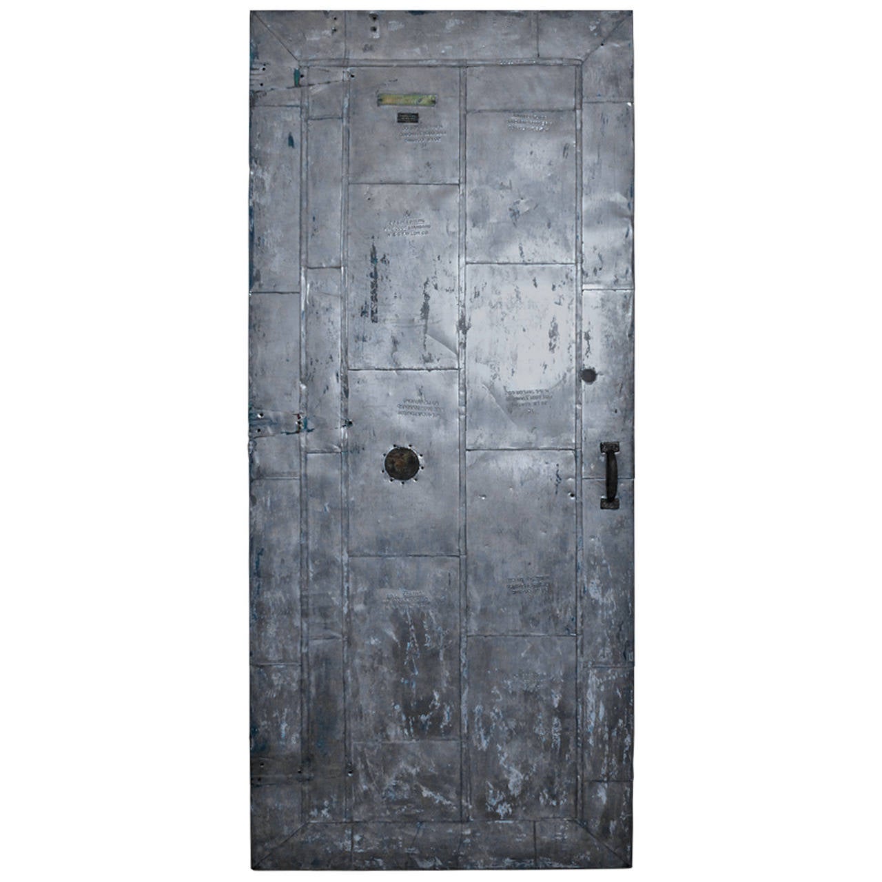 Industrial Fire Door at 1stDibs | vintage industrial fire doors for ...