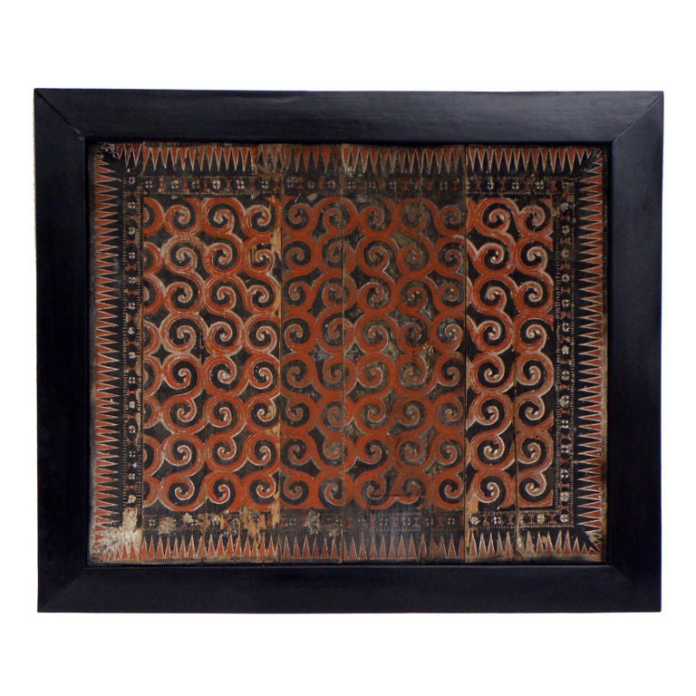 Painted House Panel - TE 201 at 1stDibs