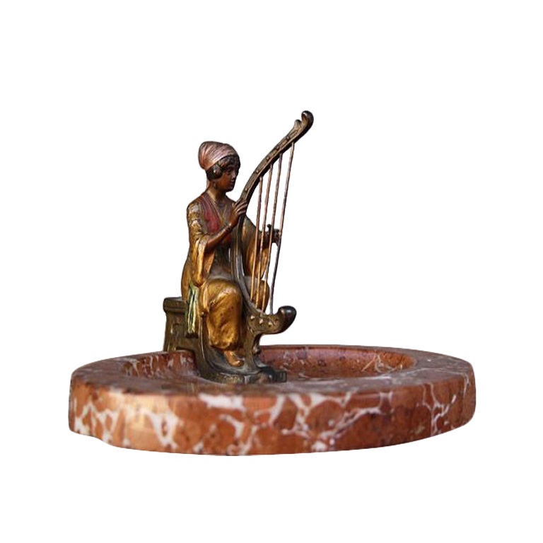 Orientalist Cold Painted Viennese Bronze For Sale at 1stDibs