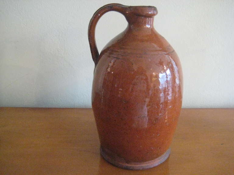 Redware Pitcher at 1stDibs