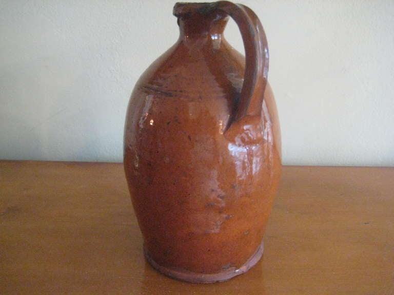 Redware Pitcher at 1stDibs