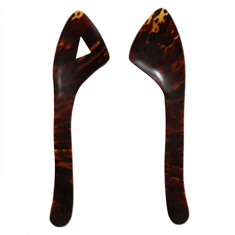 Rare Antique Tortoise Shell Servers For Sale at 1stDibs