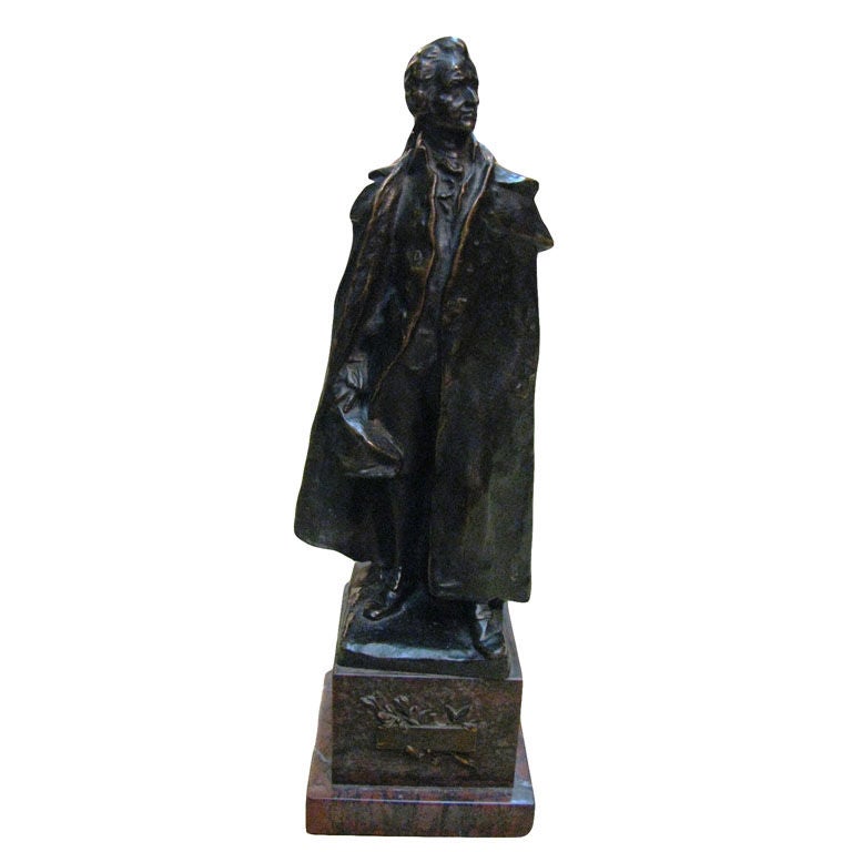"Mozart" bronze sculpture by Hans Muller at 1stDibs | h muller bronze ...