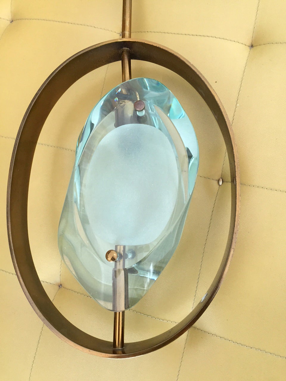 Pendant Ceiling Light No. 1933 by Max Ingrand for Fontana Arte at 1stDibs
