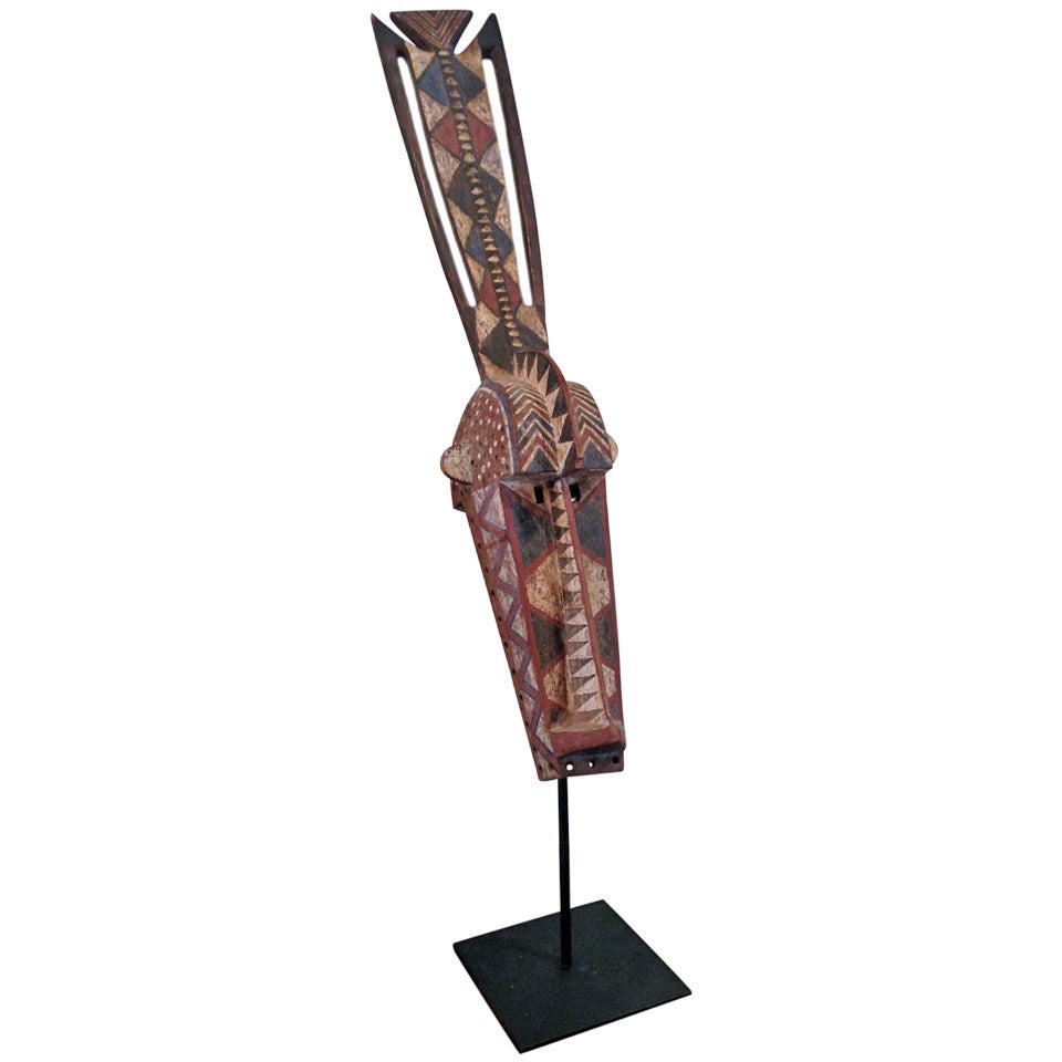 African Cowry Shell Necklace on Stand at 1stDibs