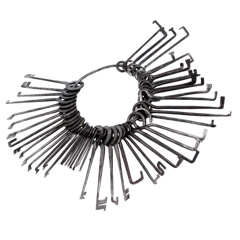 A Collection of 51 Locksmith Picks at 1stDibs