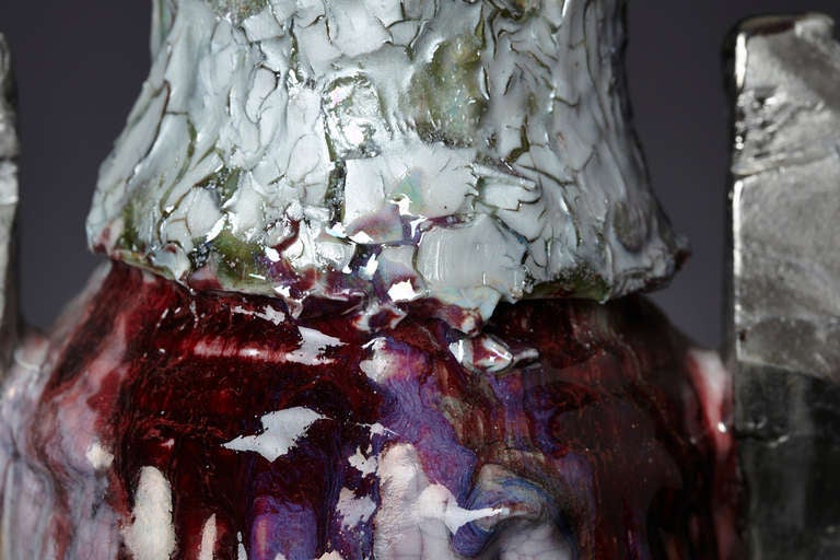 "Bronze is Not All" Sculptural Vase by Gareth Mason For Sale at 1stDibs