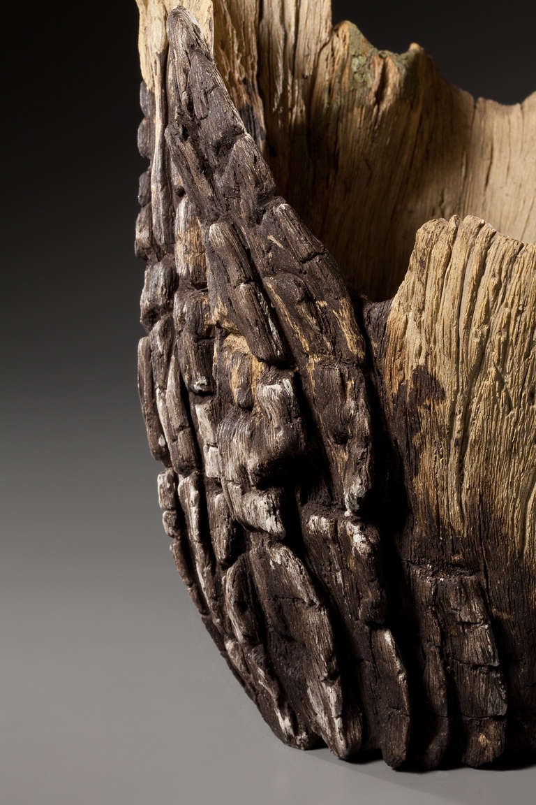 Ceramic Trompe L'oeil Unfurled Vase By Eric Serritella For Sale at 1stDibs