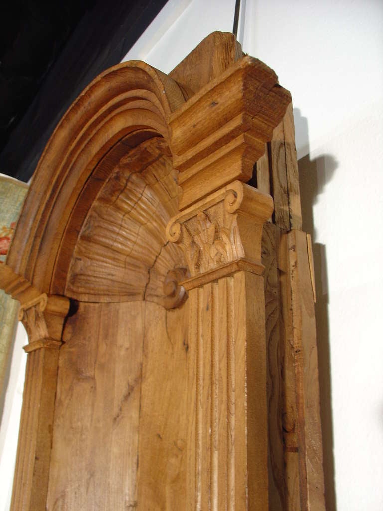 Antique Oak Niche From France-1800s at 1stDibs