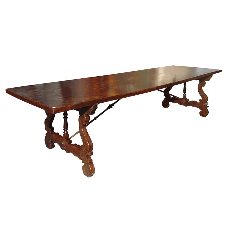 Massive Antique Elm Dining Table from Spain-Early 1700s at 1stDibs