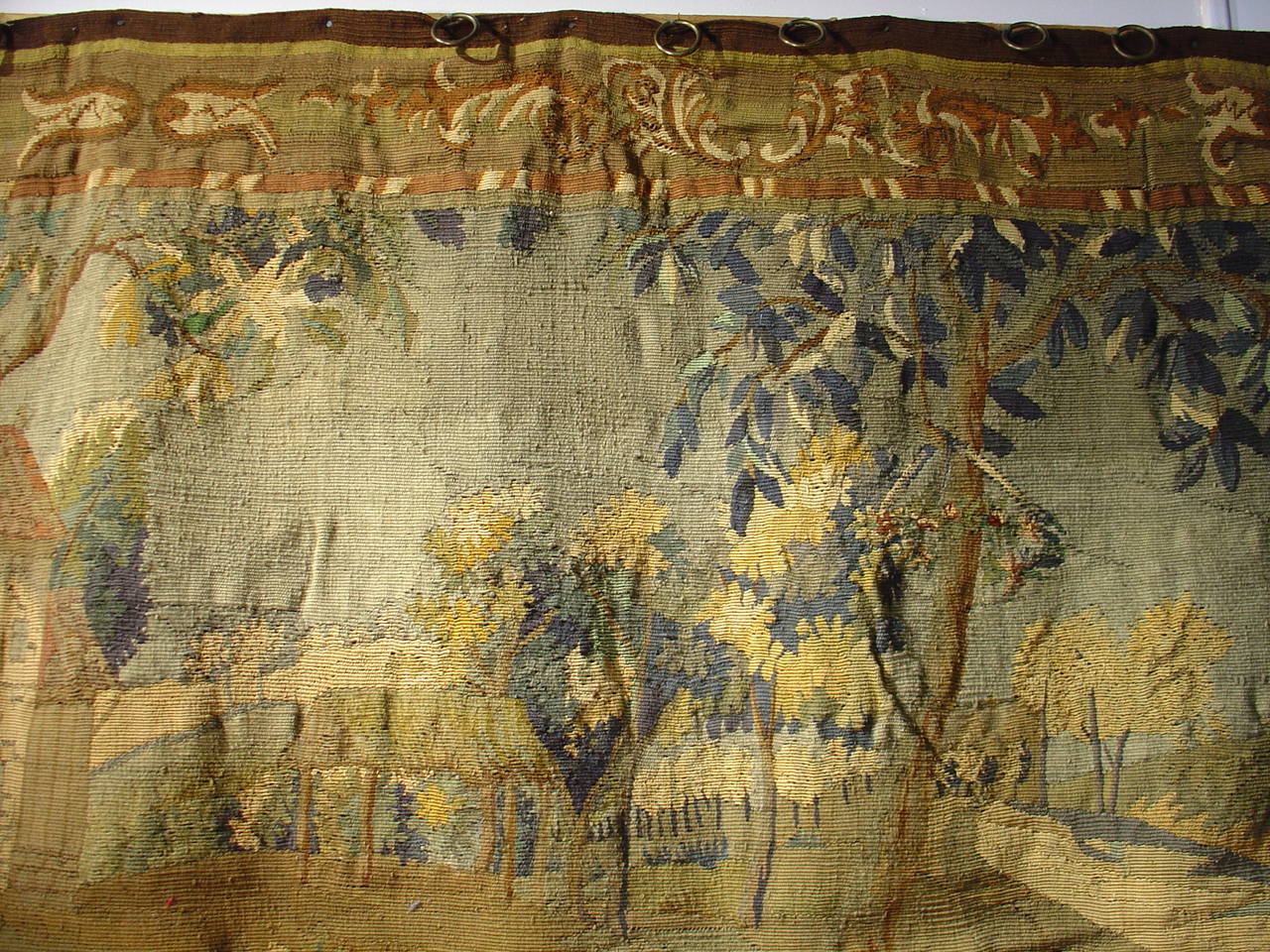 Antique Flemish Tapestry in the Taste of David Teniers, 19th Century at ...